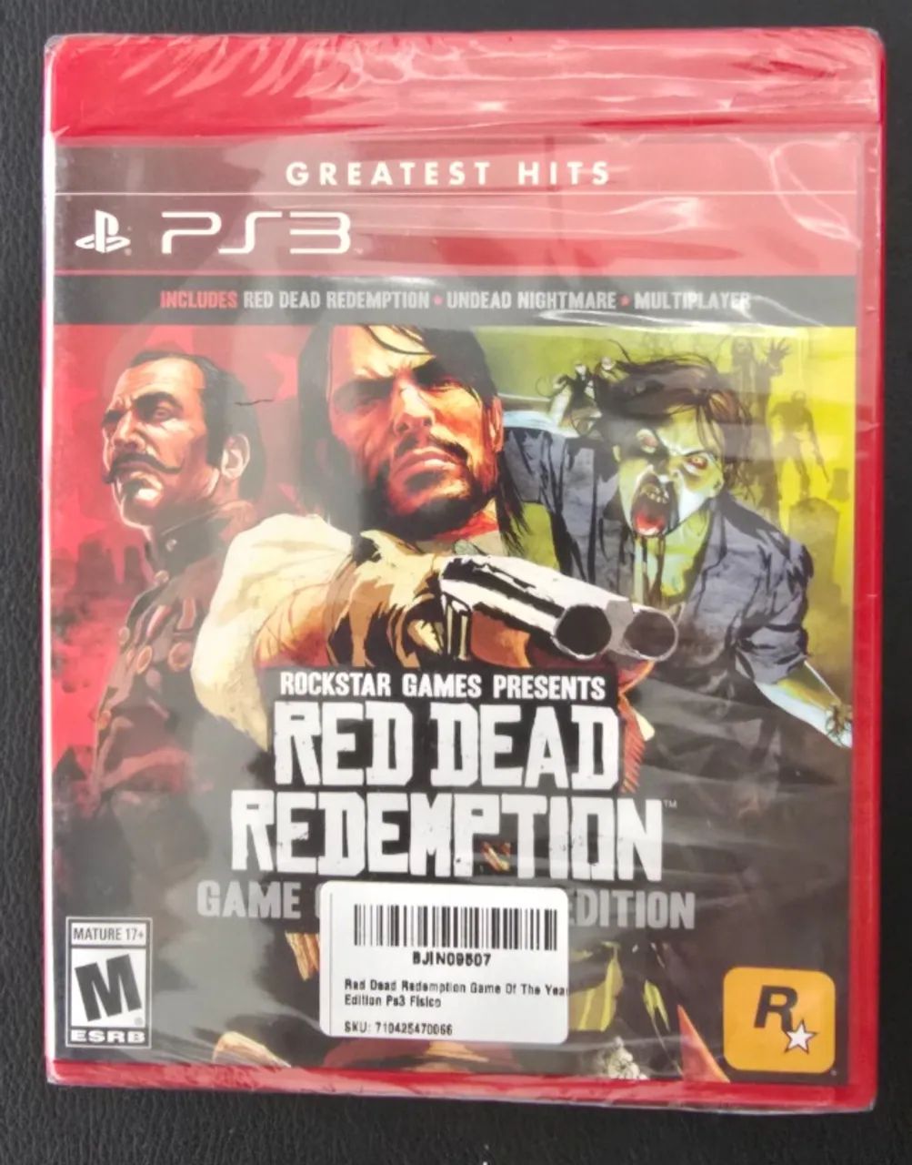 Red Dead Redemption Game of the Year Edition PS3 - Jogos de Vídeo Game ...