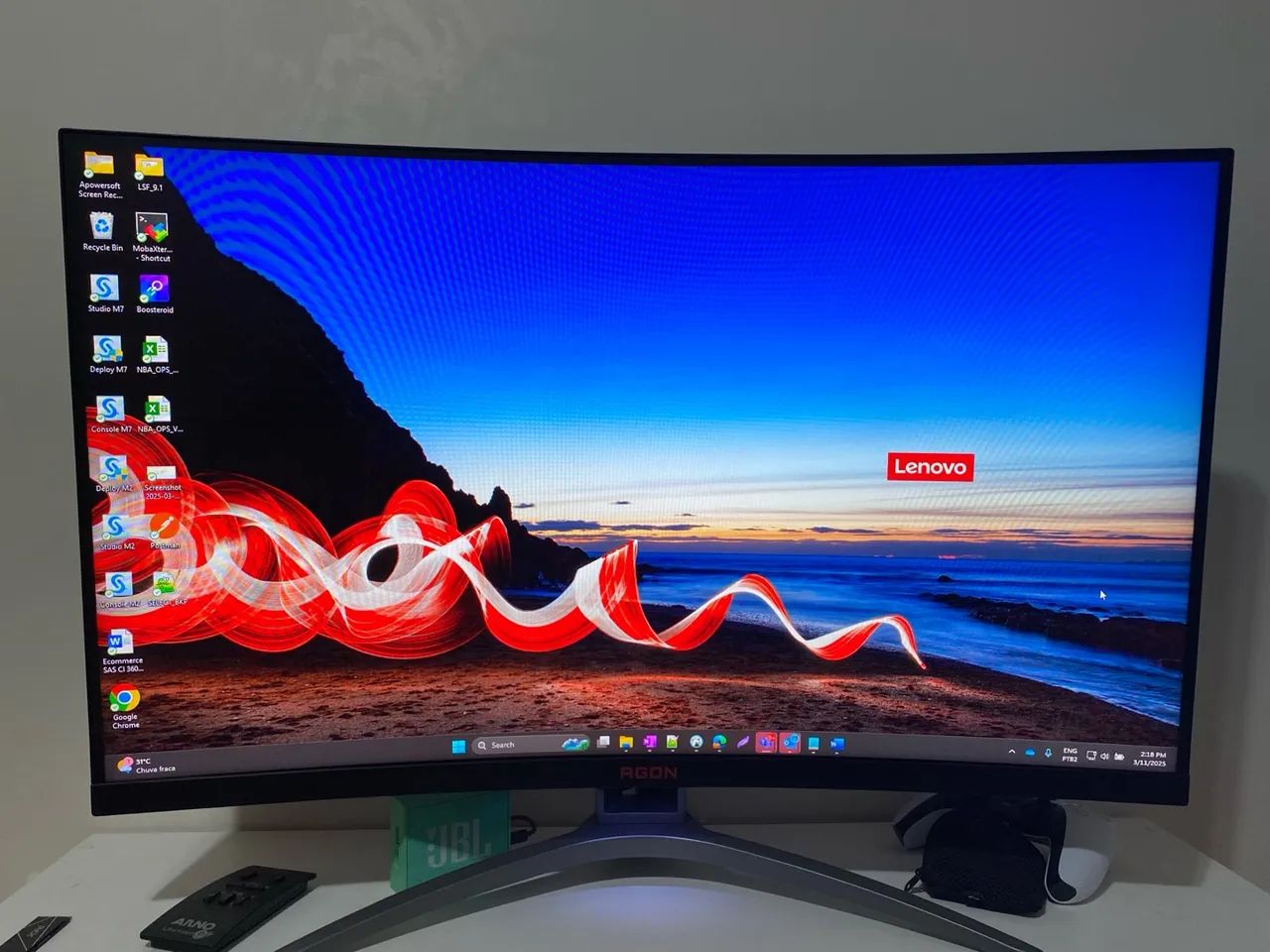 Monitor Curvo AOC Agon 32 polegadas - Monitores - Jardim Íris, São ...
