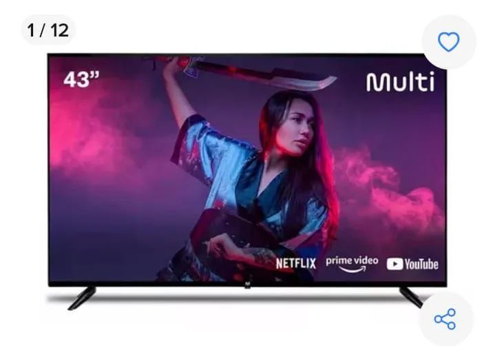 "smart tv multilaser" no Brasil