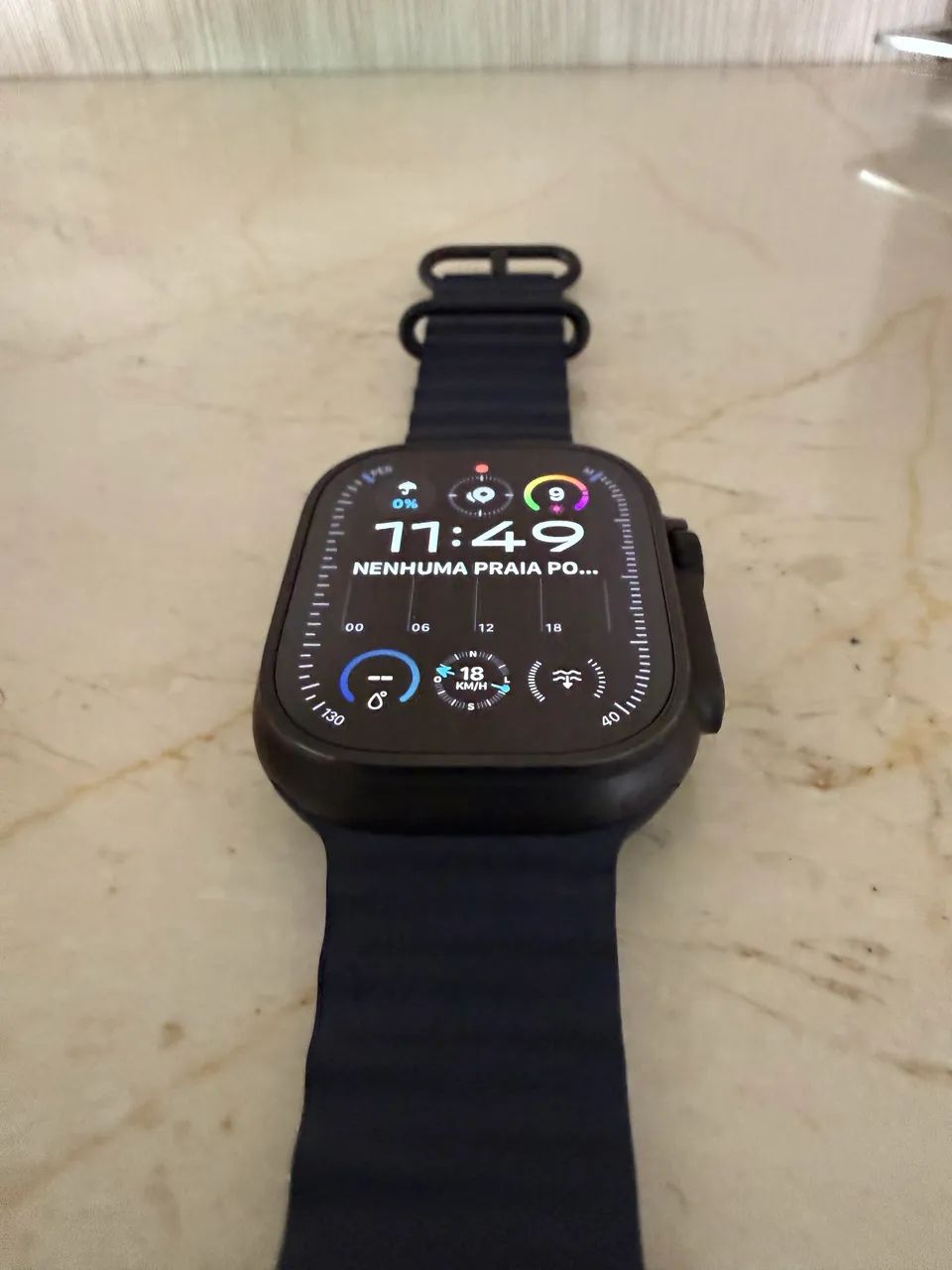 Apple Watch Ultra - Séries 2 GPS + Celular Preto Titânio - Pulseira ...
