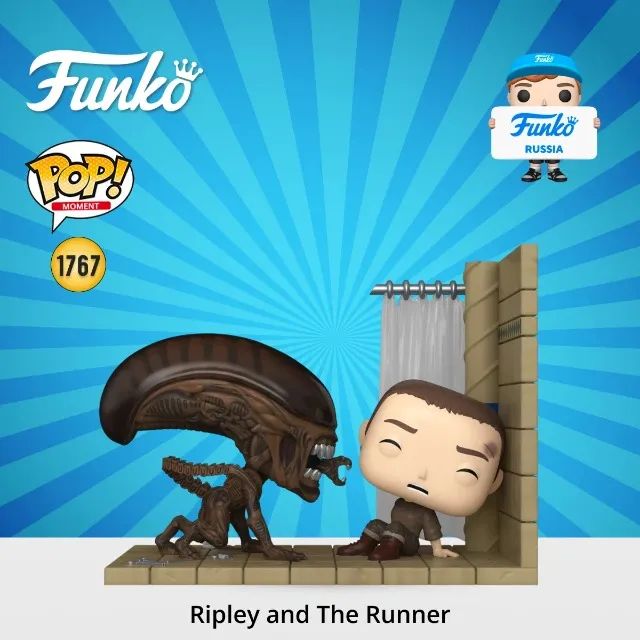 Funko Pop! Moment: Alien 3- Ellen Ripley & The Runner - Alien Classic ...
