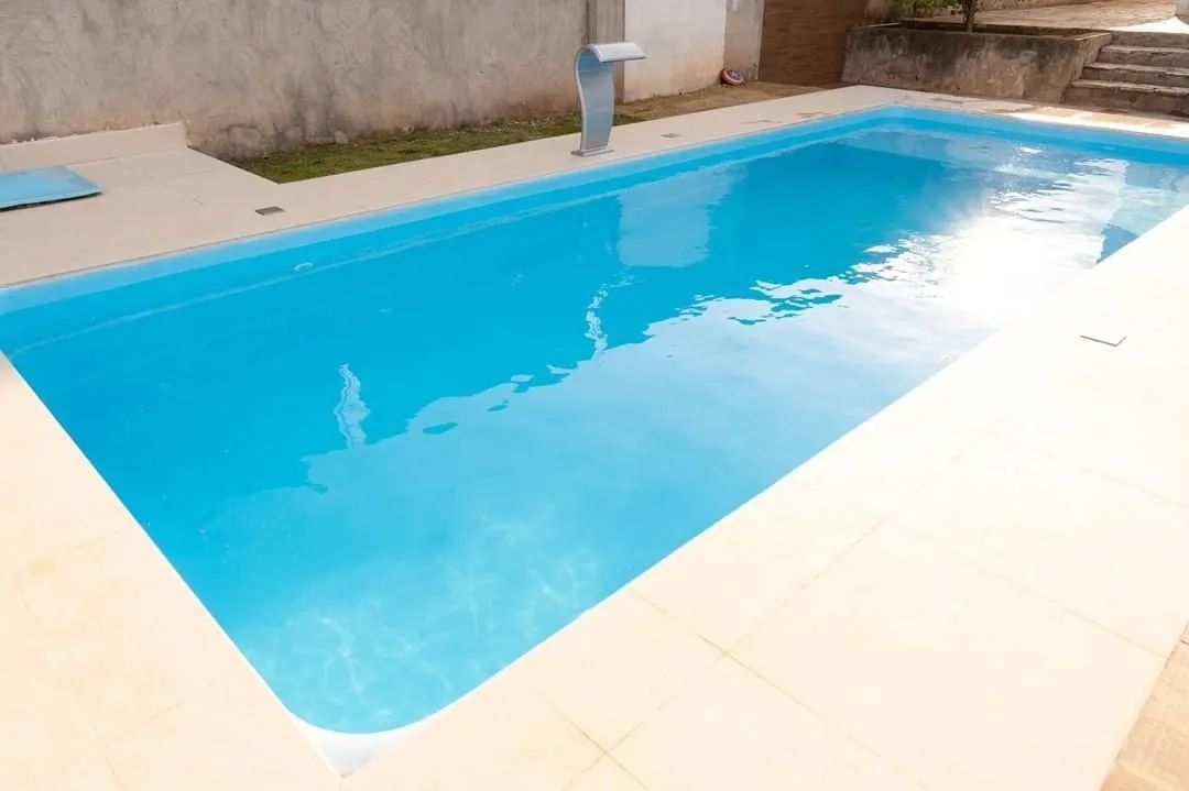 Piscina 8 metros com praia. 8 metros!@ - Área Externa - Aurora do ...