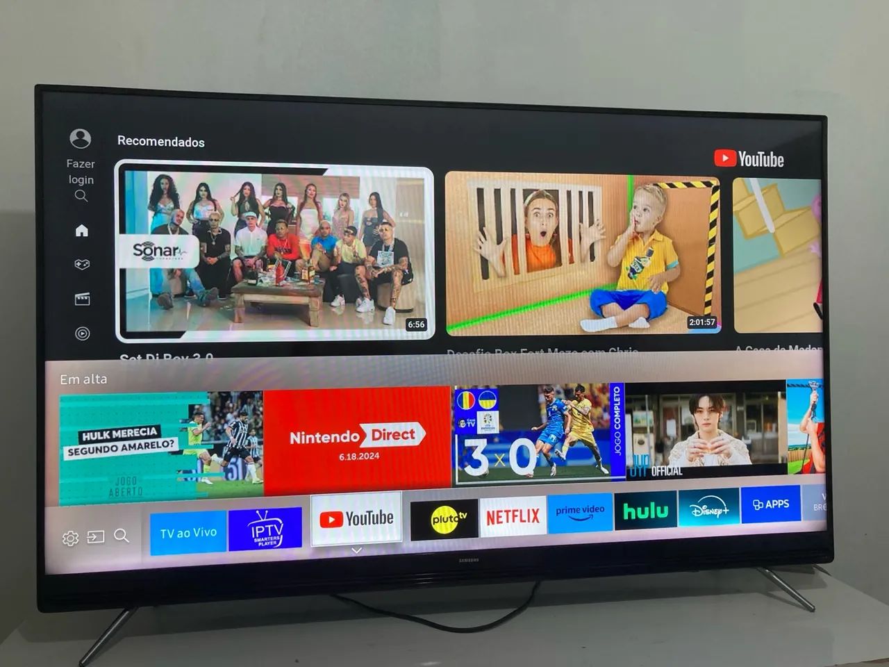 "smart 55 polegadas" no Brasil