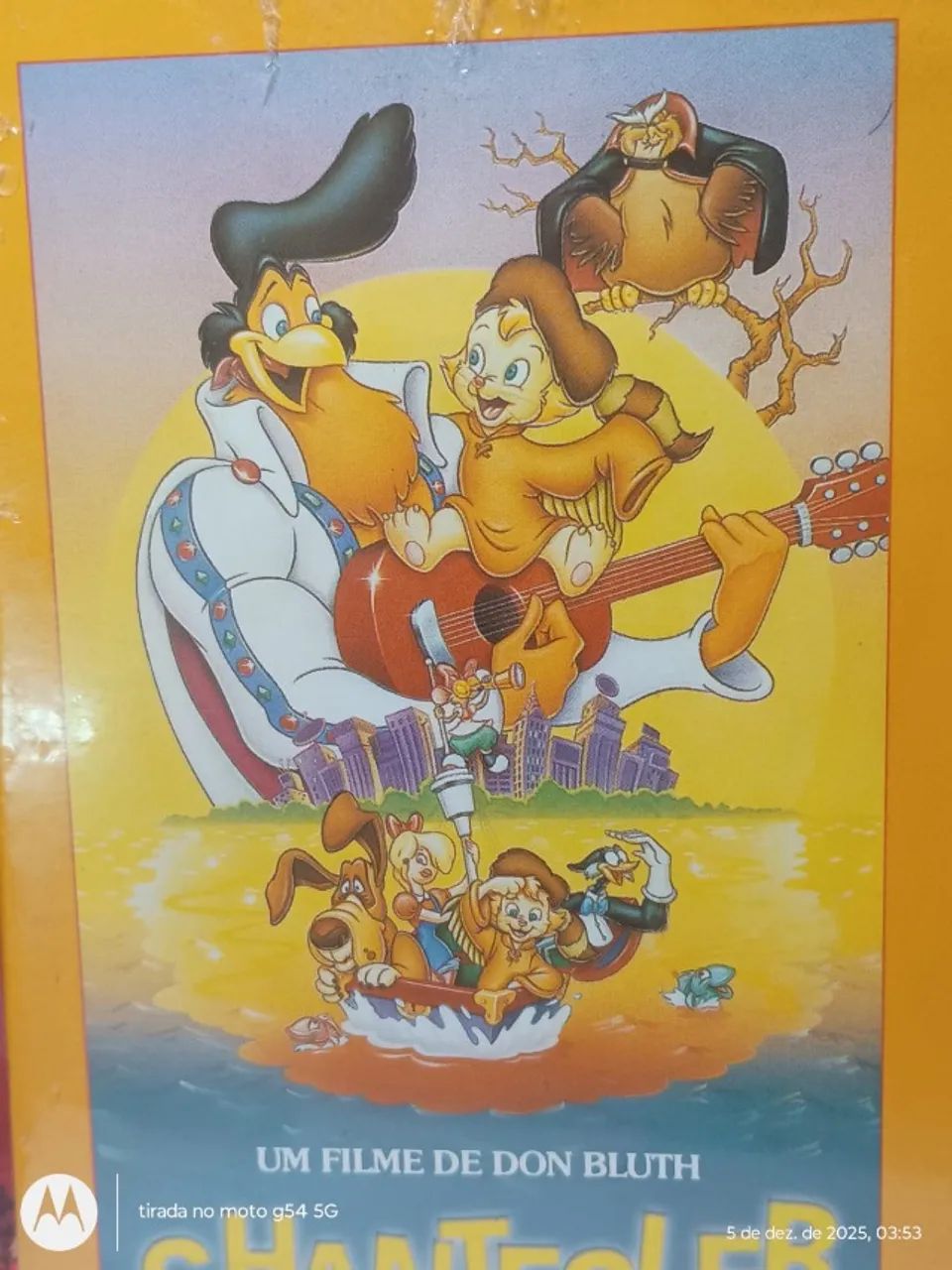 FITA VHS FLASHSTAR DUBLADO 74 MINUTOS - CHANTECLER O REI DO ROCK - DVD ...