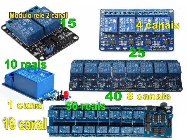 arduino modulo rele 1 canal - Peças de Hardware - Vasco da Gama, Recife ...