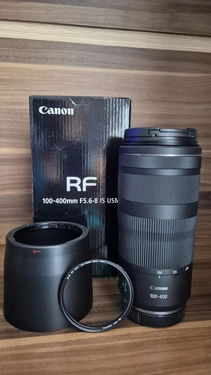 Lente Canon RF 100-400mm f/5.6-8 IS USM - Acessórios para Câmeras e ...