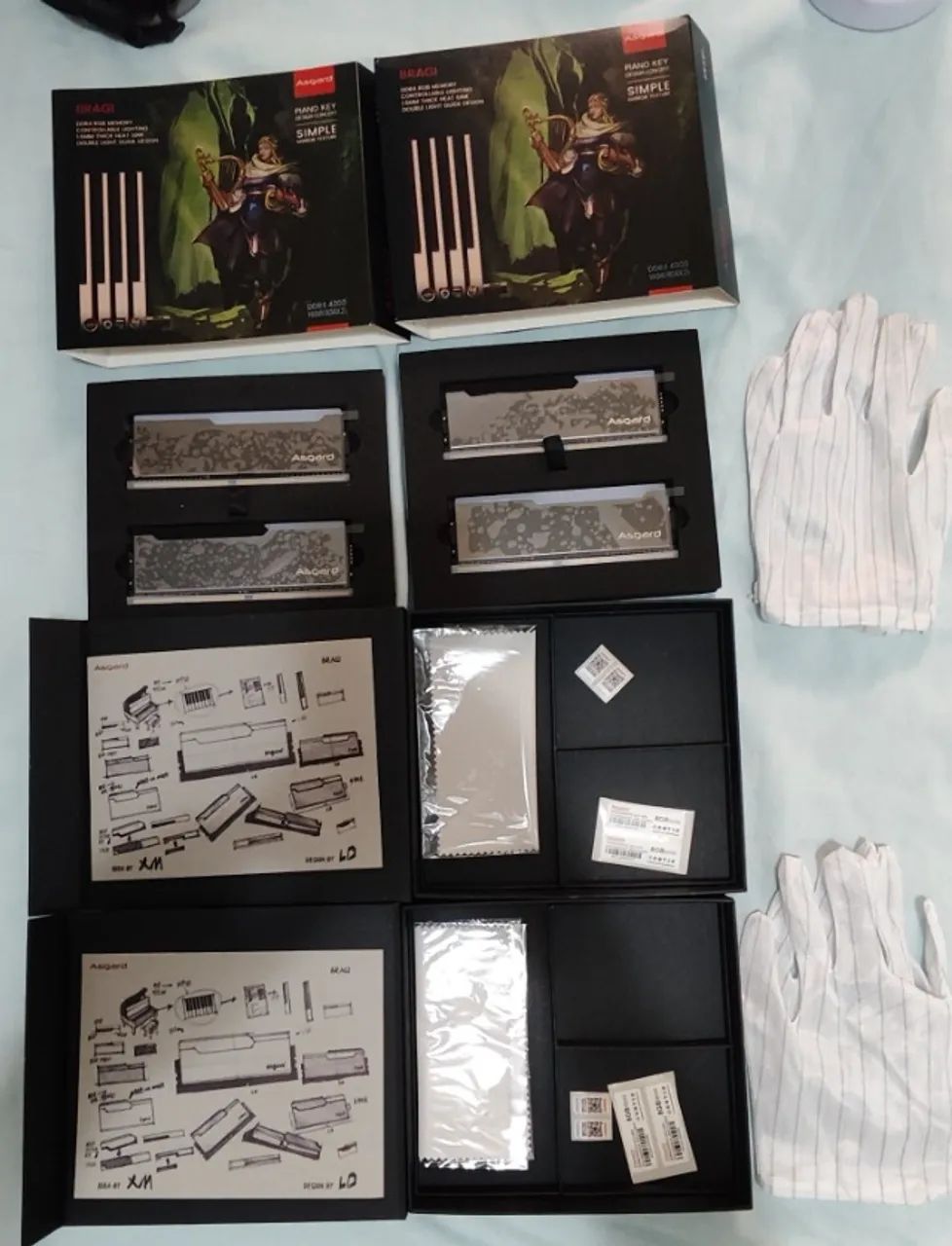 MEMORIA DDR4 ASGARD BRAGI 4000mhz CL16 - Memória RAM - São Francisco ...