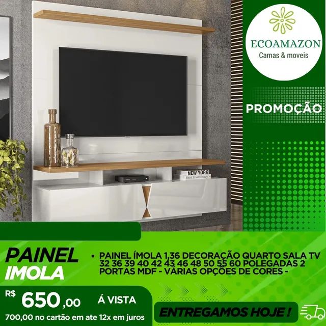"painel de 60 polegadas" no Brasil