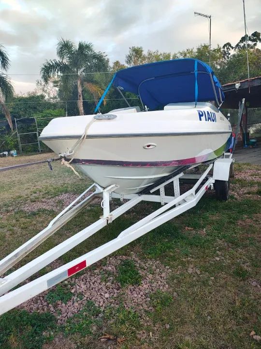 VENDO LANCHA RUNNER 5000 COM MOTOR YAMAHA 60HP - Barcos e aeronaves ...