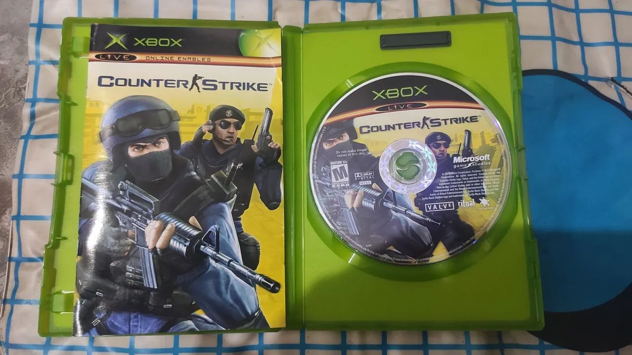 Counter-Strike Xbox - Jogo Original - Jogos de Vídeo Game - Cidade ...