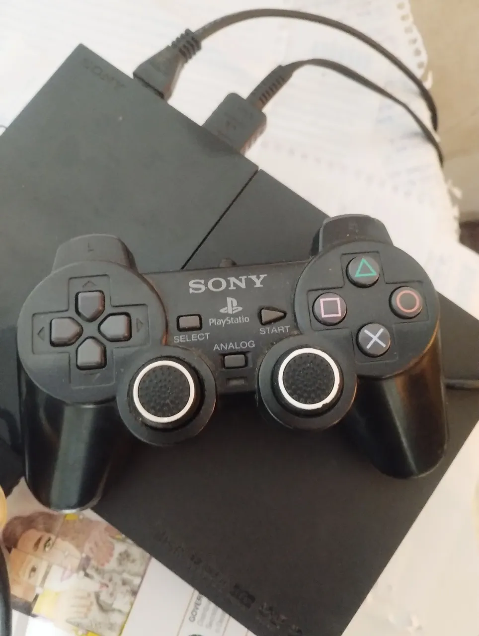 "controles de ps2 original" - Consoles de Vídeo Game no Brasil