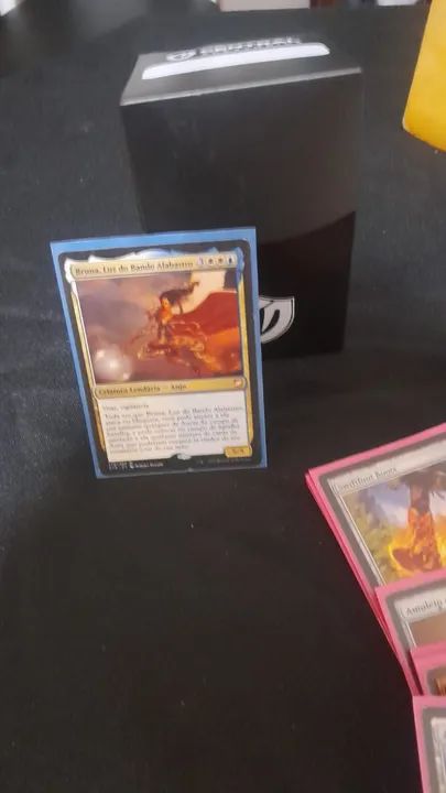 Deck magic the gathering commander Bruna luz do bando alabastro ...