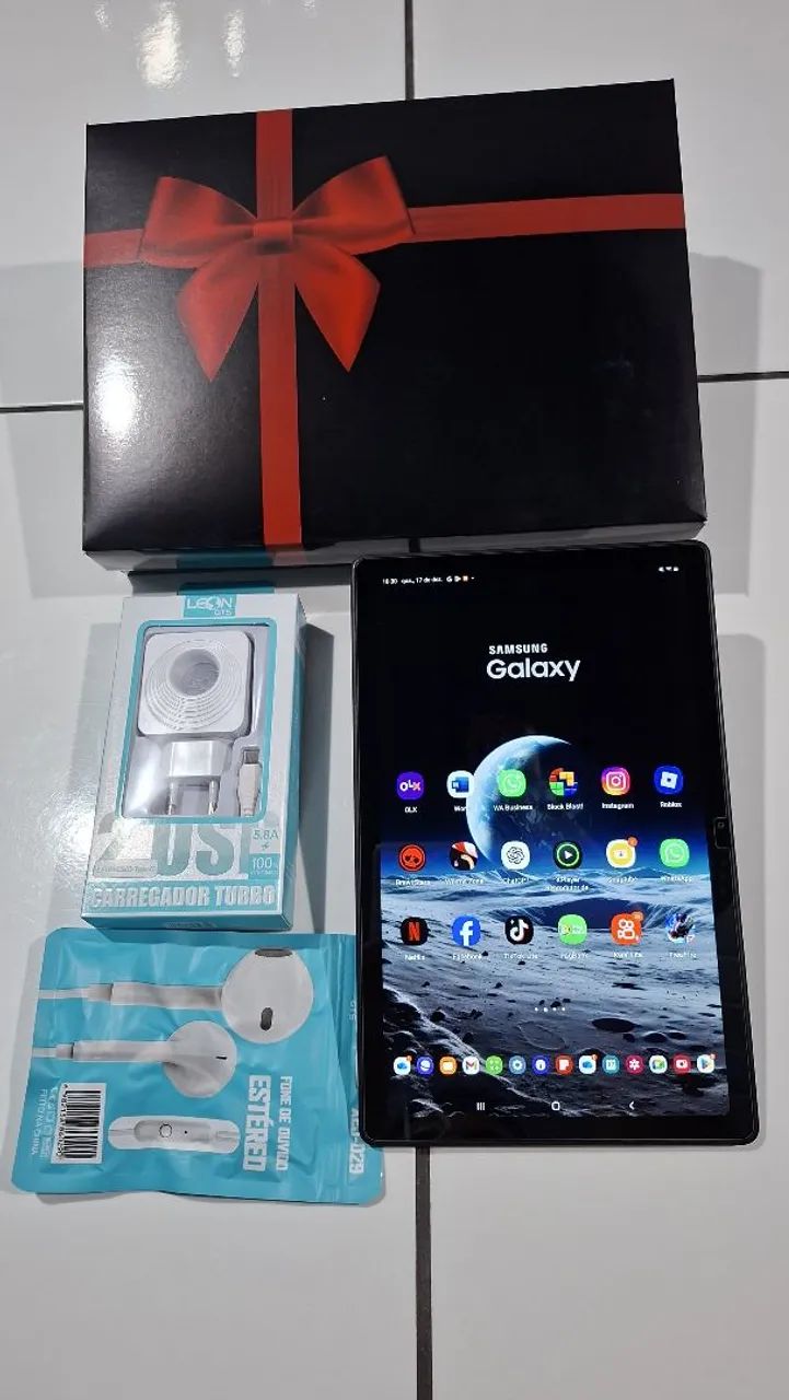Tab A7 Tablet Samsung de10.4 Polegadas 64Gbs Wifi 5G Com Caixa de ...