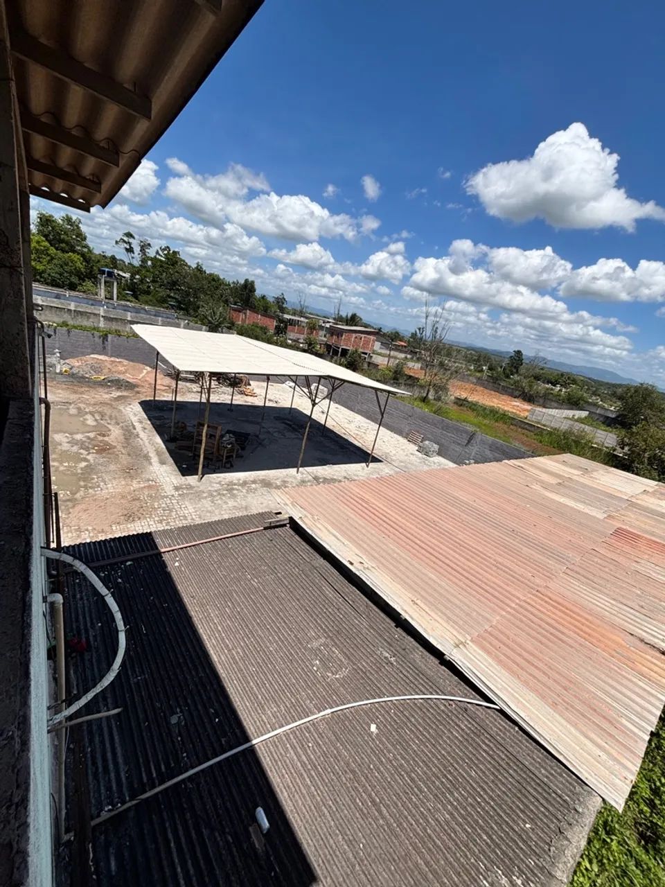Área com galpão Barramares - Comércio e indústria - Jardim Camburi ...