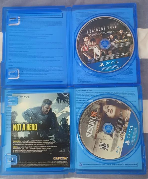 Resident Evil: Origins Collection e Resident Evil: Biohazard Gold ...