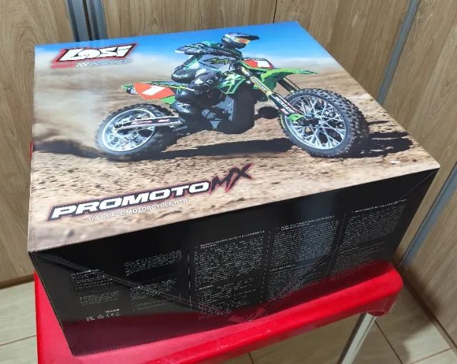 Mini Moto Rc Losi Promoto Mx 1/4 C/ Bateria E Carregador - Brinquedos e ...