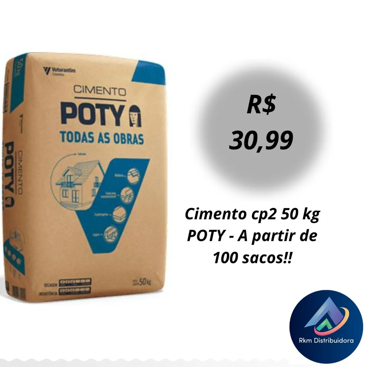 "sacos de cimentos" no Brasil