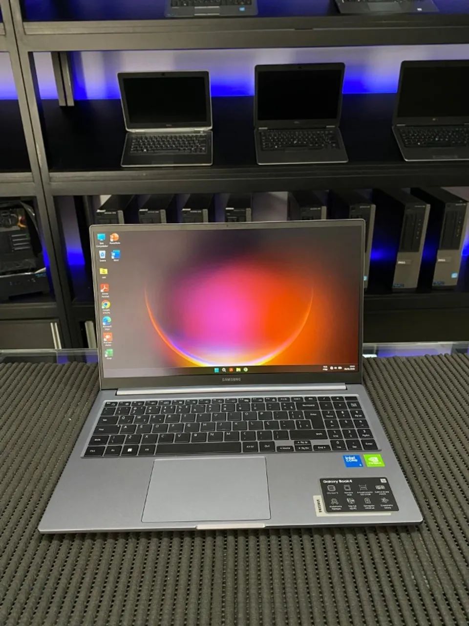 Notebook Samsung GaLaxy Book 4 Core 5 512Gb SSD 16Gb DDR5 Placa ...