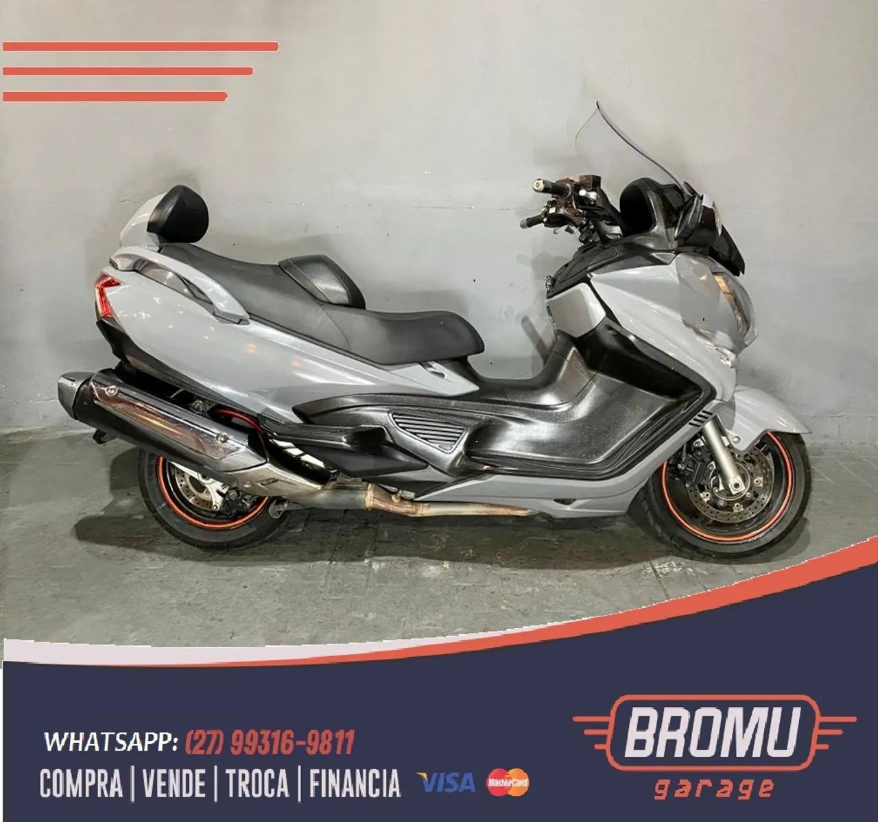 Motos SUZUKI BURGMAN no Brasil