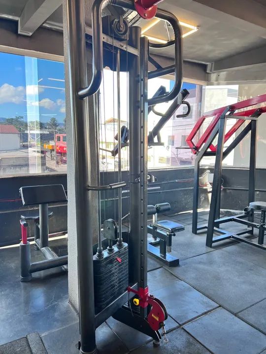 Máquina de Musculação - Polia Alta - Academia e Exercícios - Jardim ...