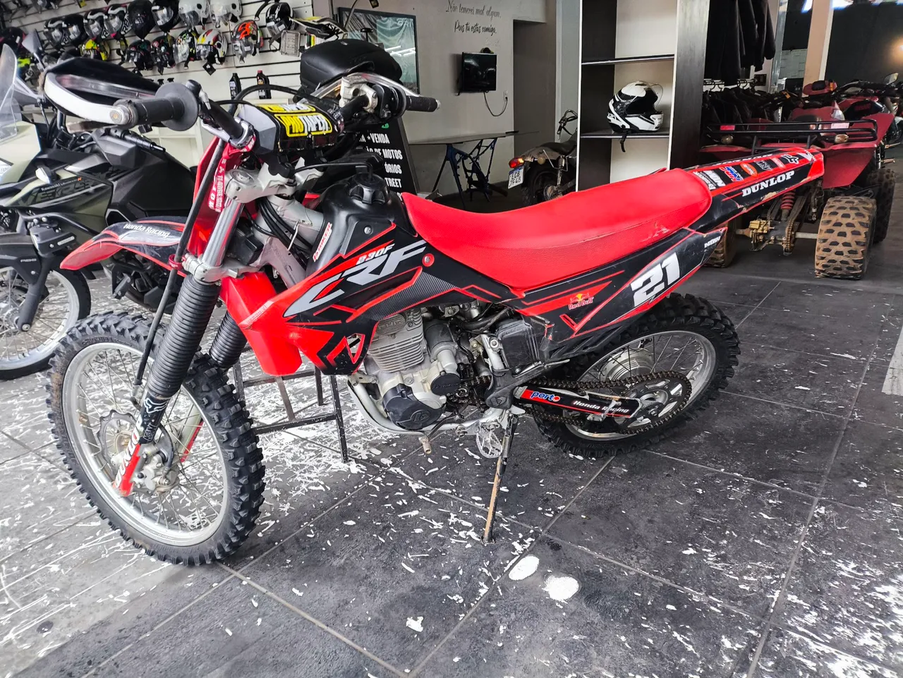 Motos HONDA CRF no Brasil