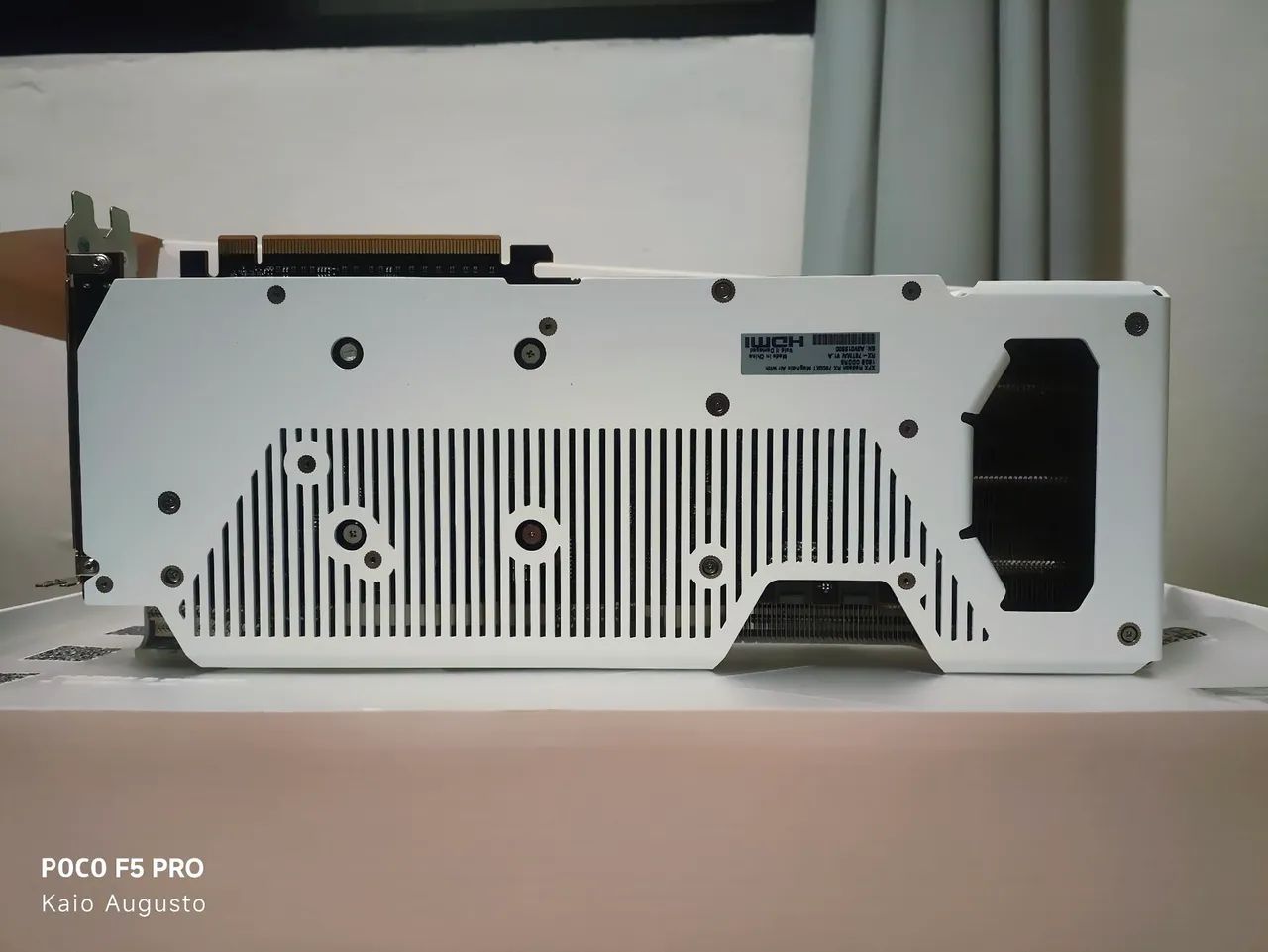 Placa de Vídeo RX 7800 XT 16GB Magnetic Air / Nova - Placas de Vídeo ...