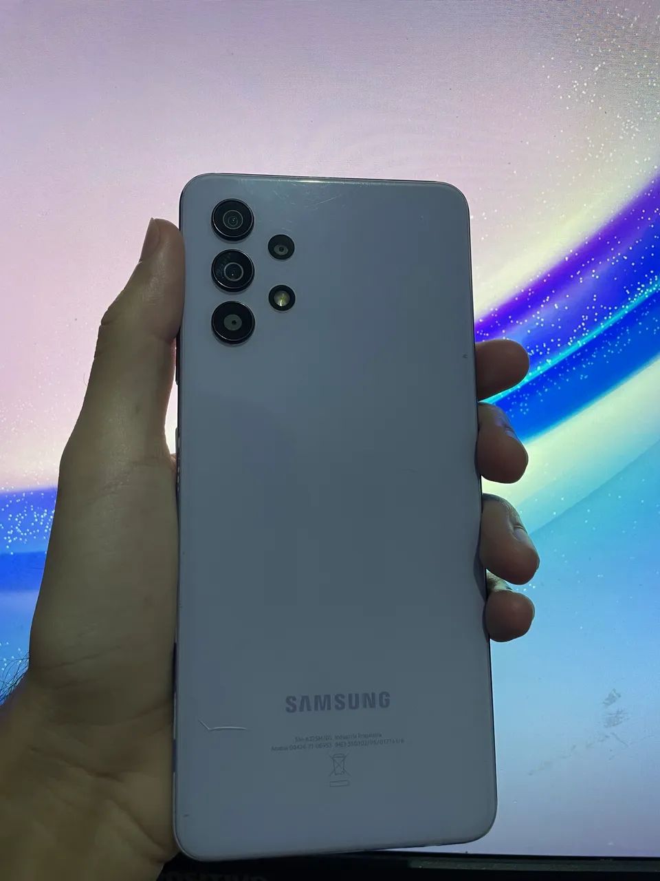 Smartphone Samsung Galaxy A32 Tela De 6.4'' 128GB 4G Lilás - Celulares ...