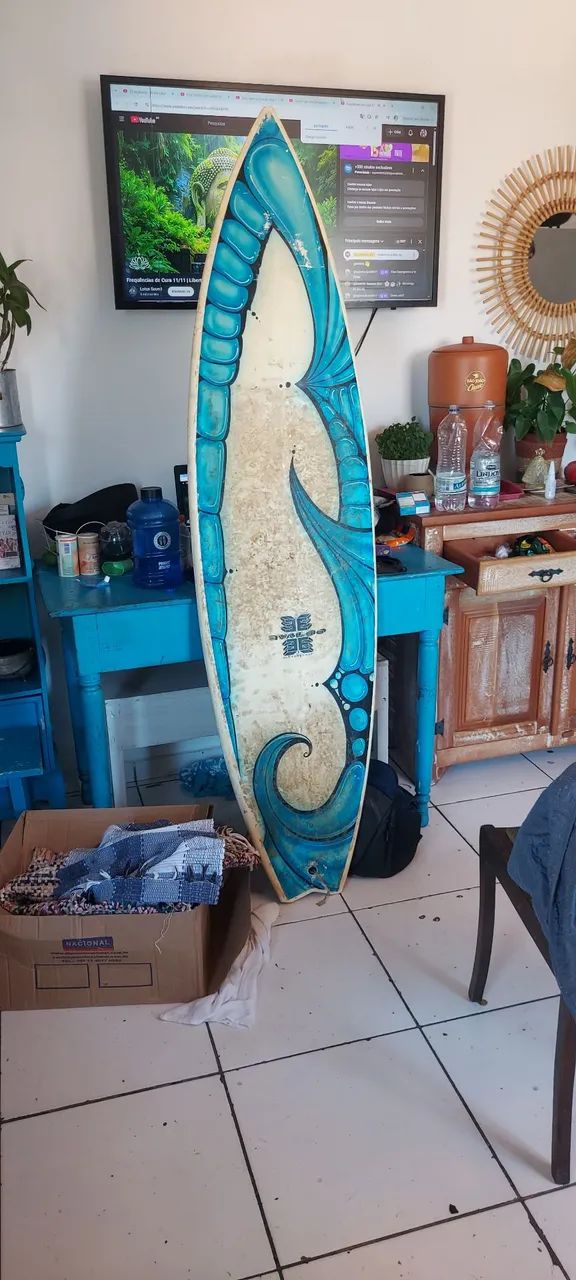 Prancha Azul Linda Nova - Esportes Aquáticos - Recreio dos Bandeirantes ...