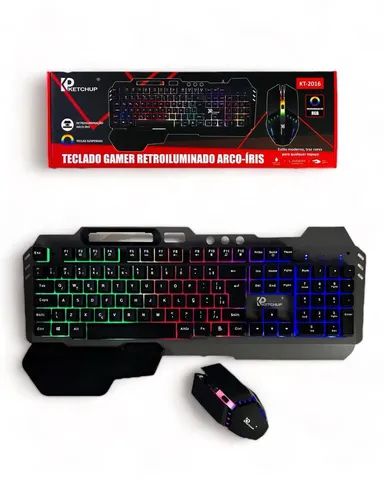 Kit Teclado e Mouse Gamer Ketchup KT-2016 - Periféricos e Acessórios de Computador - José ...