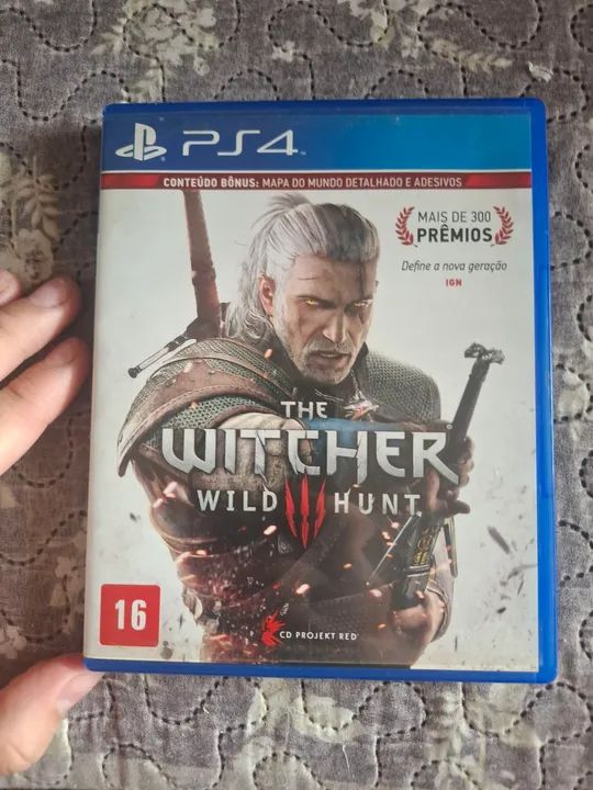 The Witcher 3: Wild Hunt - PS4 (Com Mapa) - Jogos de Vídeo Game ...