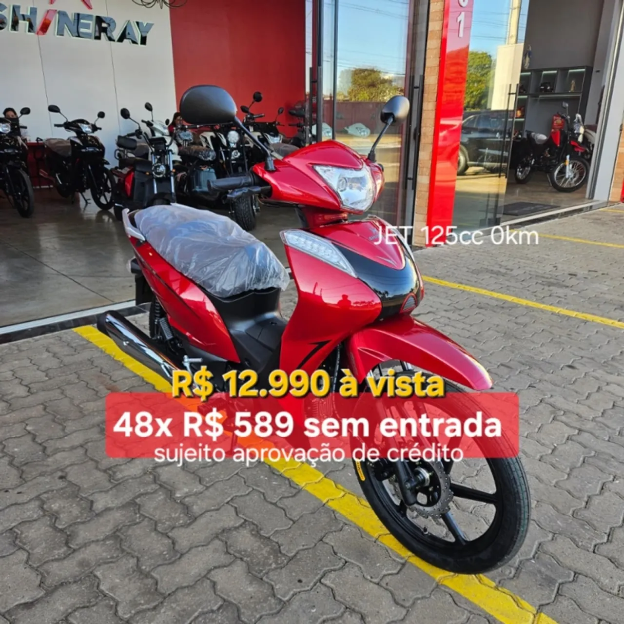 Motos Shineray Jet no Brasil