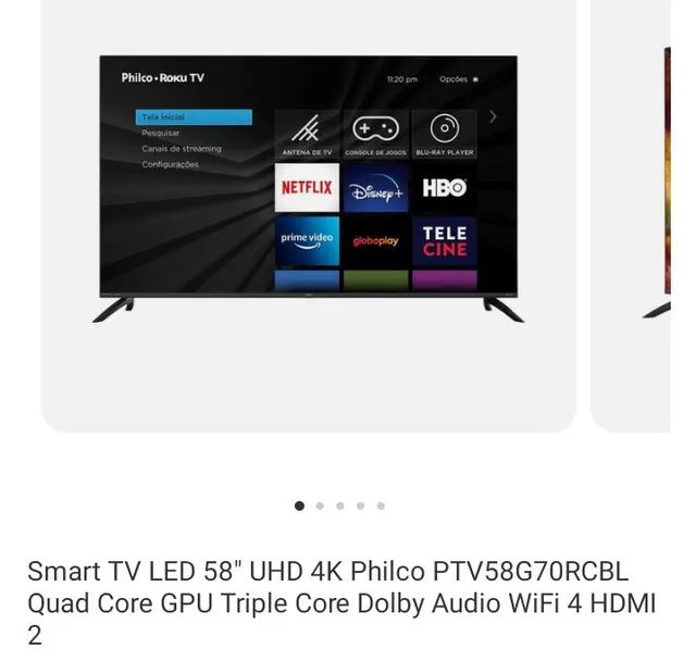 Tv led 58 polegadas | +131 anúncios na OLX Brasil