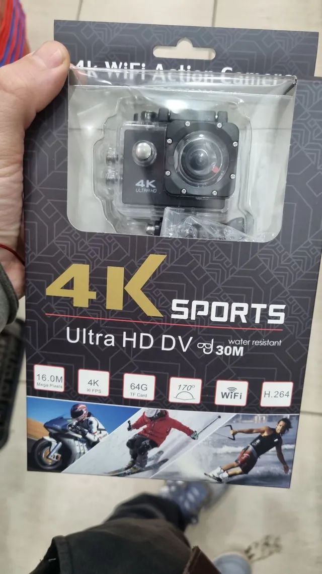 "go pro 4k" no Brasil