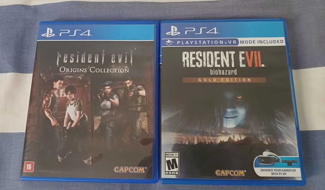 Resident Evil: Origins Collection e Resident Evil: Biohazard Gold ...