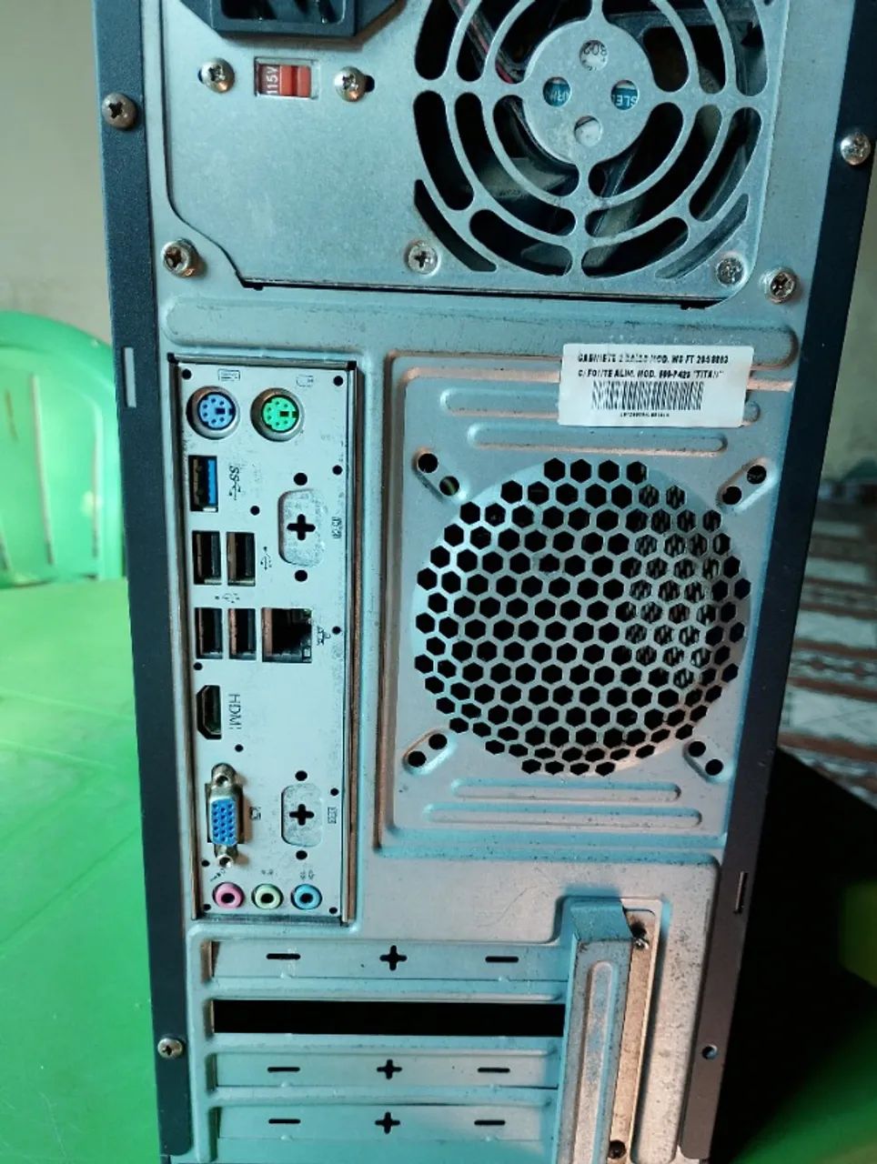 cpu.ddr3 2.42 ghz..4 gb de ram..hd 500 gb tudo ok 150 reais ...