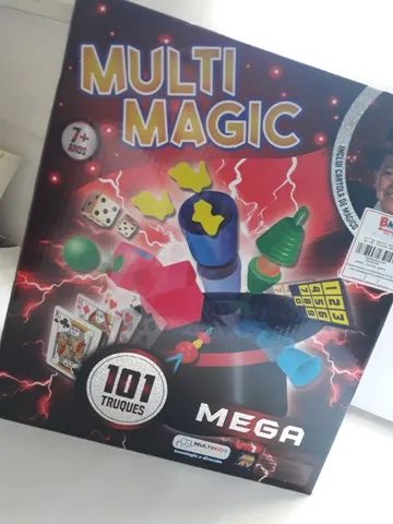Kit de Mágicas Multi Magic com 101 Truques- Em Estado de Novo - Brinquedos e Jogos - Santana ...