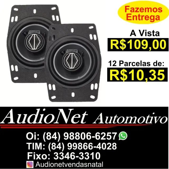 "alto falante 4 polegadas" no Brasil