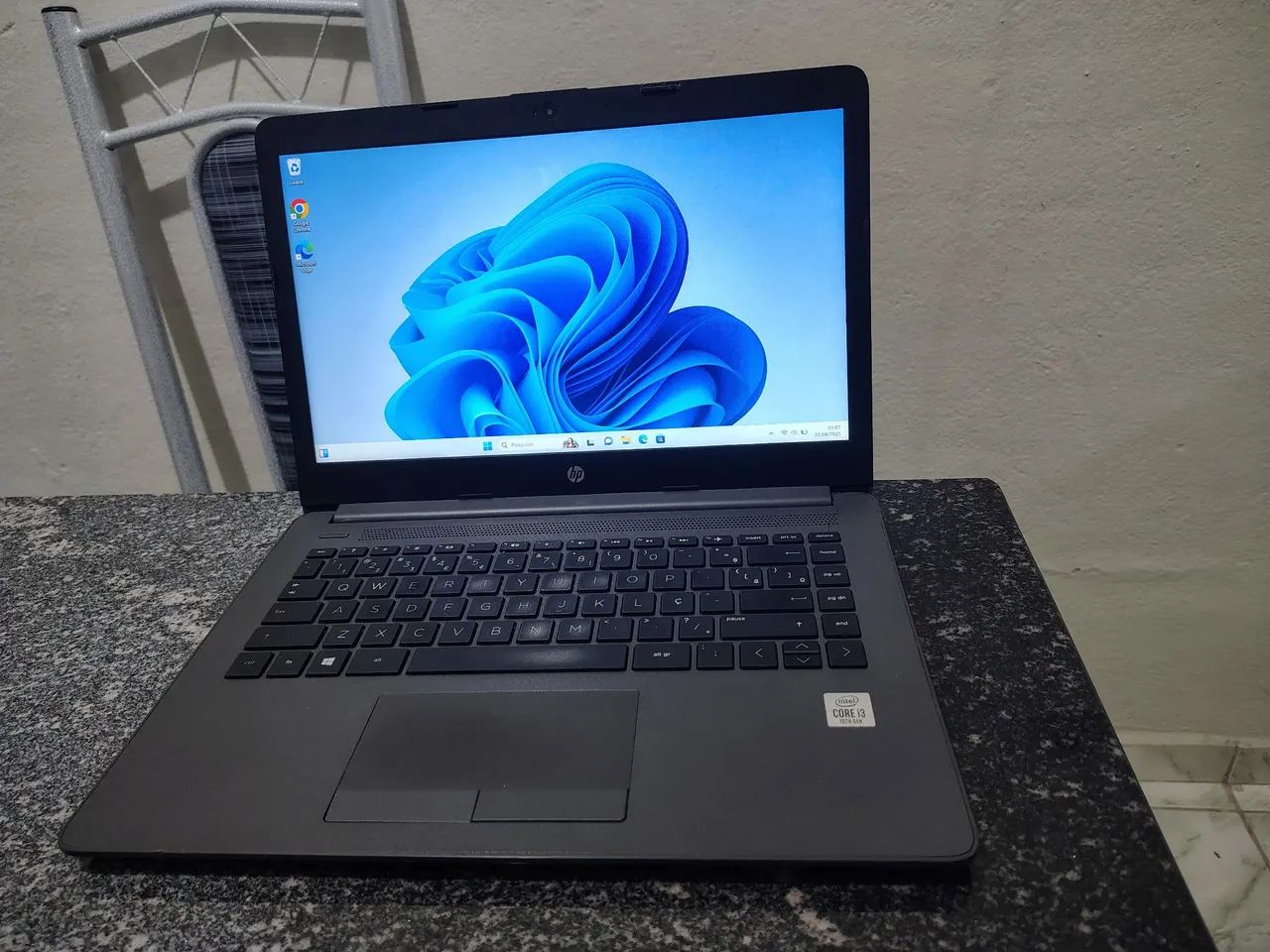 Notebook HP 246 G7 Core i3 1005 4gb ram 120gb ssd - Notebooks - Dom ...