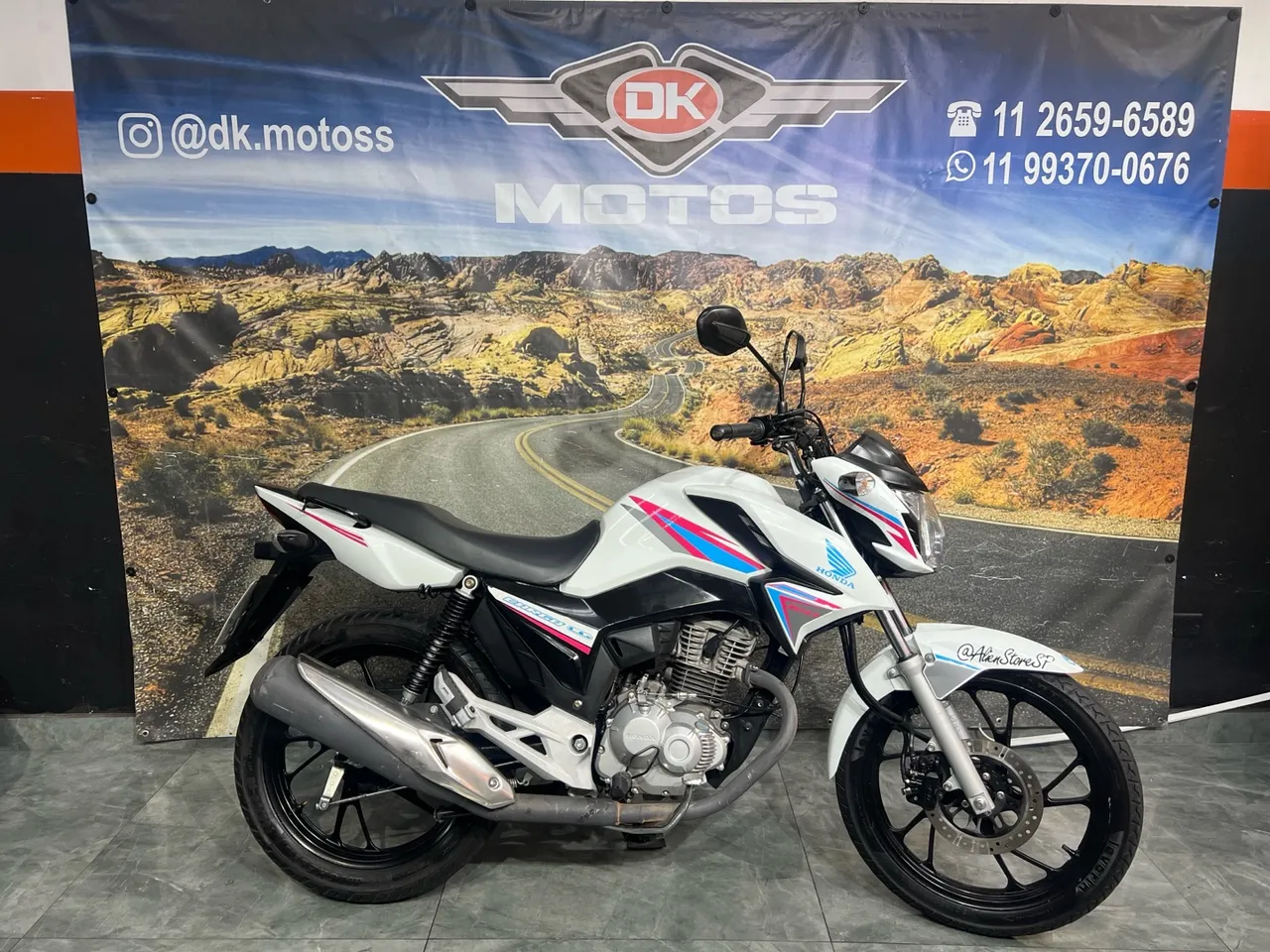 Motos HONDA CG 160 CARGO no Brasil