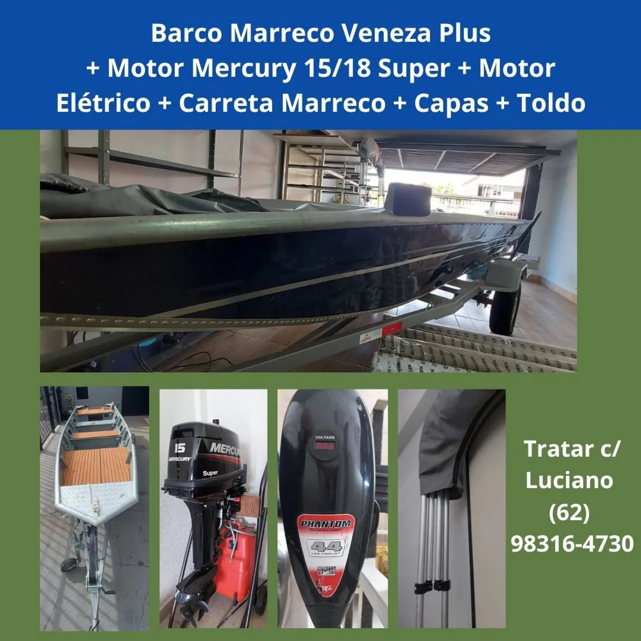 Barco em Goiânia, Anápolis e região, GO