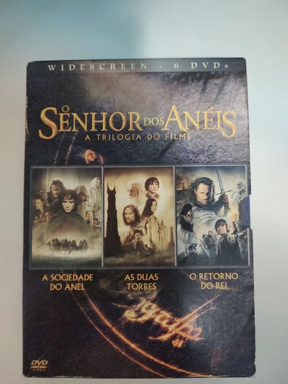COLEÇÃO SENHOR DOS ANÉIS PARA COLECIONADORES - DVD, Blu-Ray e Vídeo ...