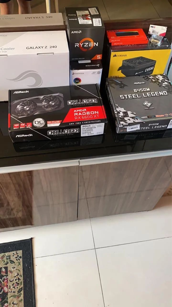 PC Gamer pronto pra rodar tudo - Ryzen 5 5600X + RX 6600 XT | 16GB RAM ...