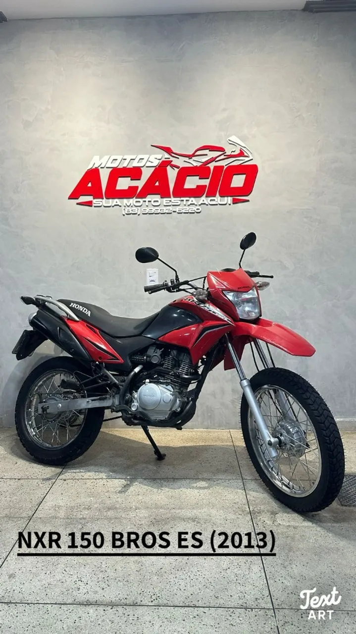 Motos HONDA NXR 2013 no Brasil