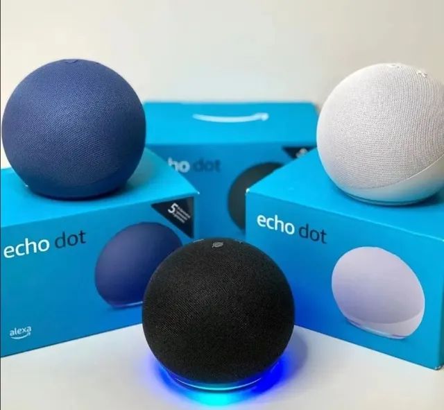Alexa Echo Dot 5 Geração (Lacrada - Original Amazon) + Garantia ...