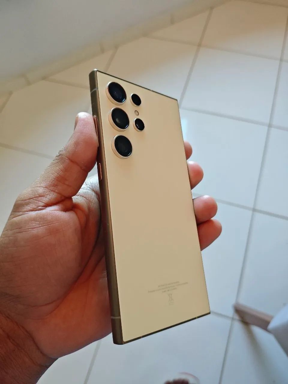SAMSUNG S24 ULTRA TITANIUM GOLD - Celulares e Smartphones - Cândido ...