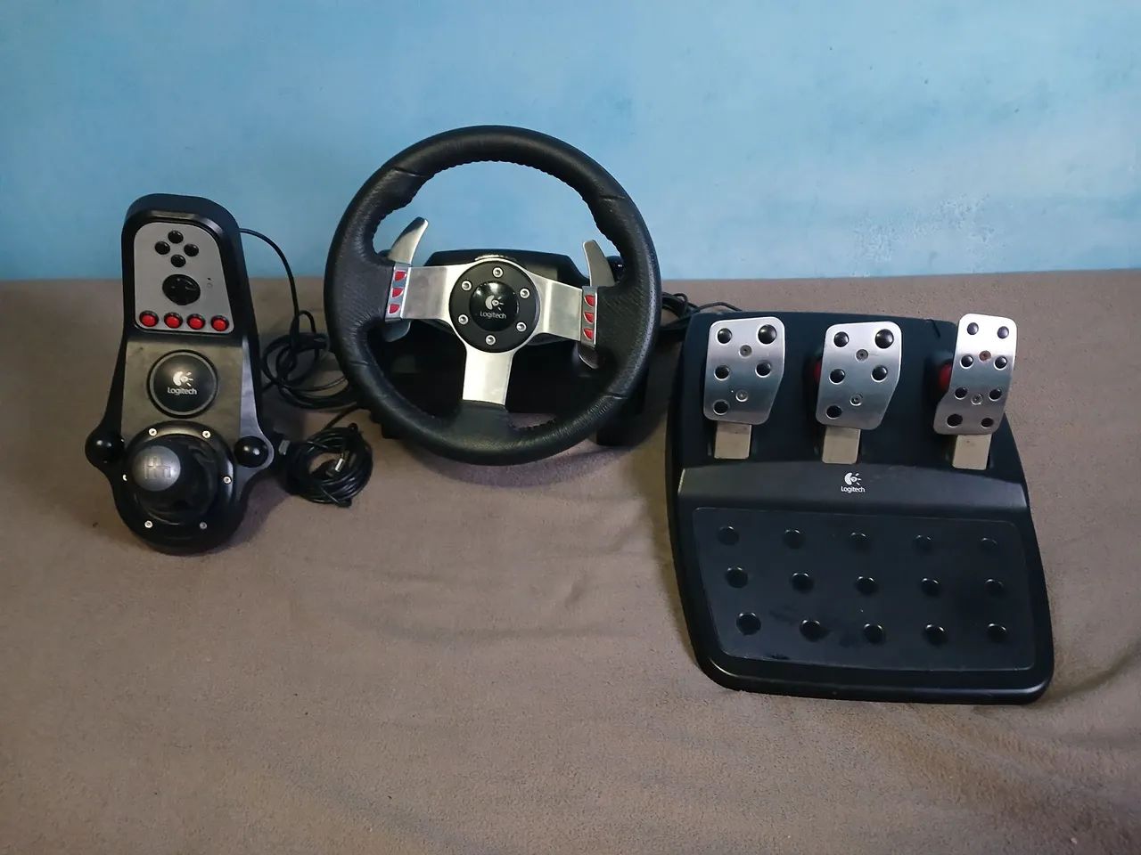 Volante Logitech g27 - Periféricos e Acessórios de Computador ...