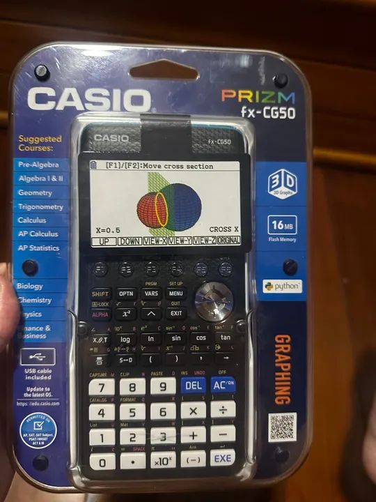 Calculadora Casio Prizm FX-cg50 lacrada - Periféricos e Acessórios de ...