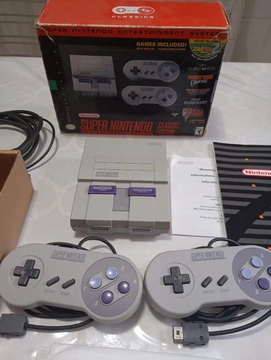 Super Nes classic original nintendo - Consoles de Vídeo Game - Vila Guilherme, São Paulo ...