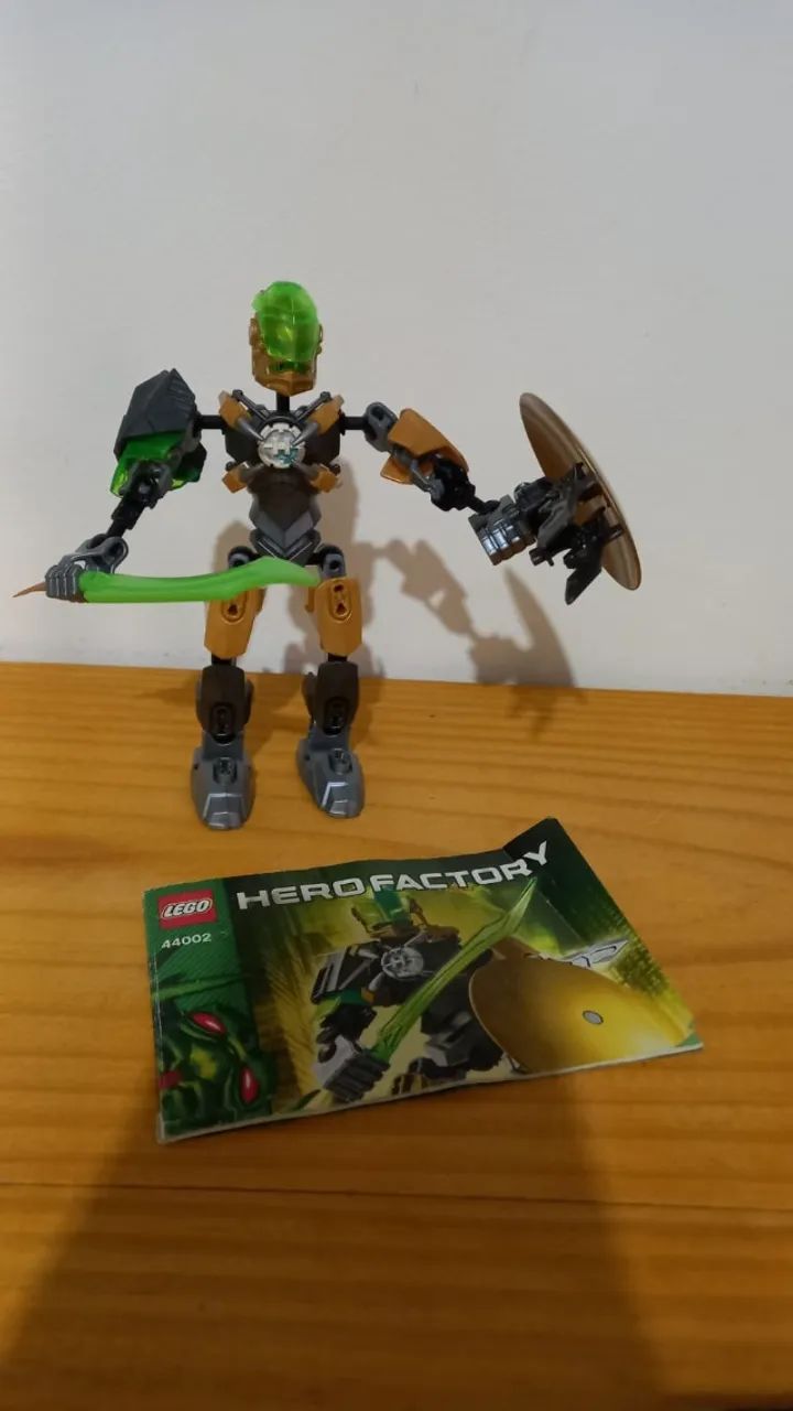 Lego Hero Factory 44002 Rocka - 43 peças - ORIGINAL - Hobbies e ...