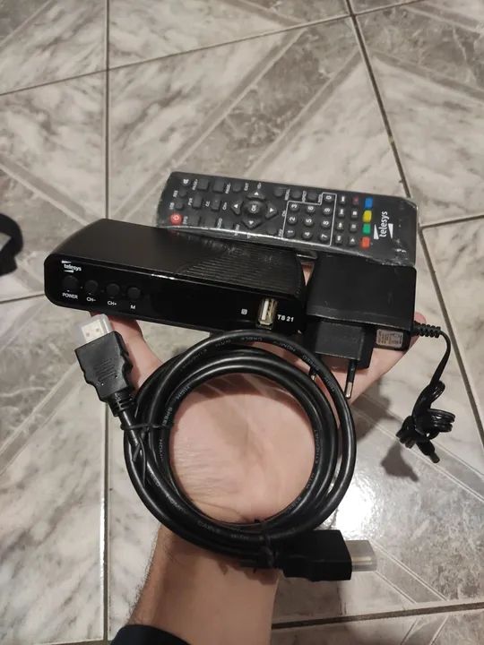 Kit Conversor Digital Tele System - Peças e Acessórios para TV ...